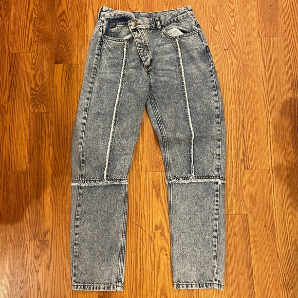 Reclaimed Vintage | Jeans | Reclaimed Vintage Cross Button Jeans | Poshmark